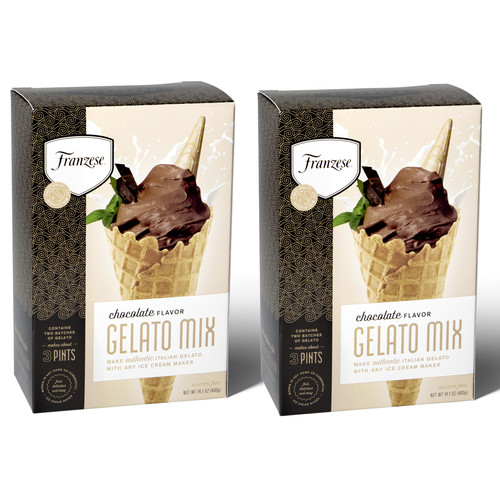 Chocolate Italian Gelato Mix (makes approx. 3 Pints) | FRANZESE