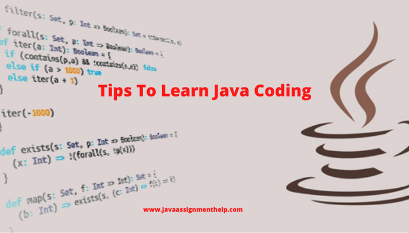 Tips To Learn Java Coding