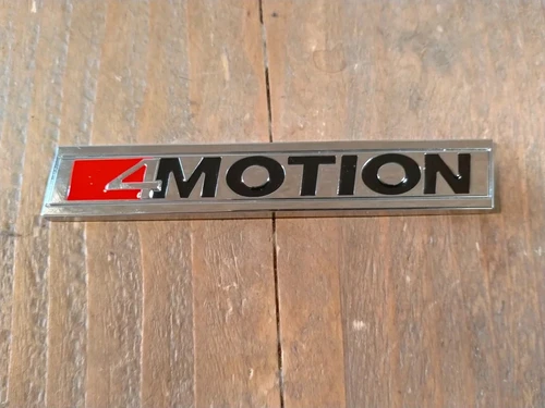 4 MOTION 3D Metal Badge Emblem Decal Sticker Chrome | Lloyds Auto Tech