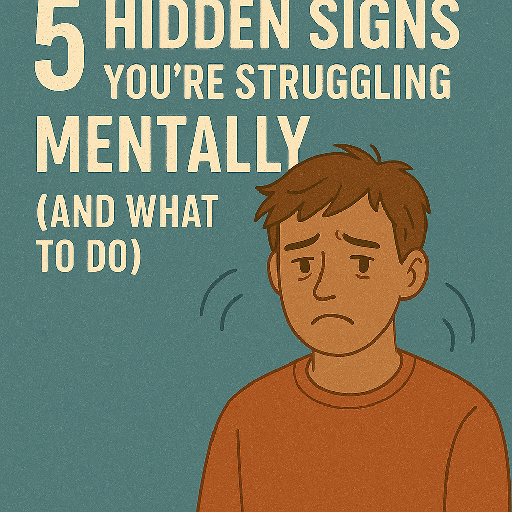 5 Hidden Signs You're Struggling Mentally (and What to Do)