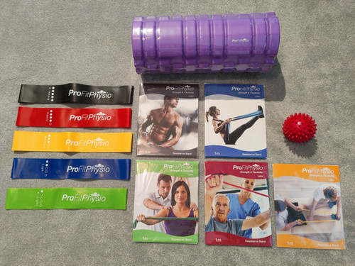 Exercise Starter Kit (1m Band Set) | Pro Fit Physio RS