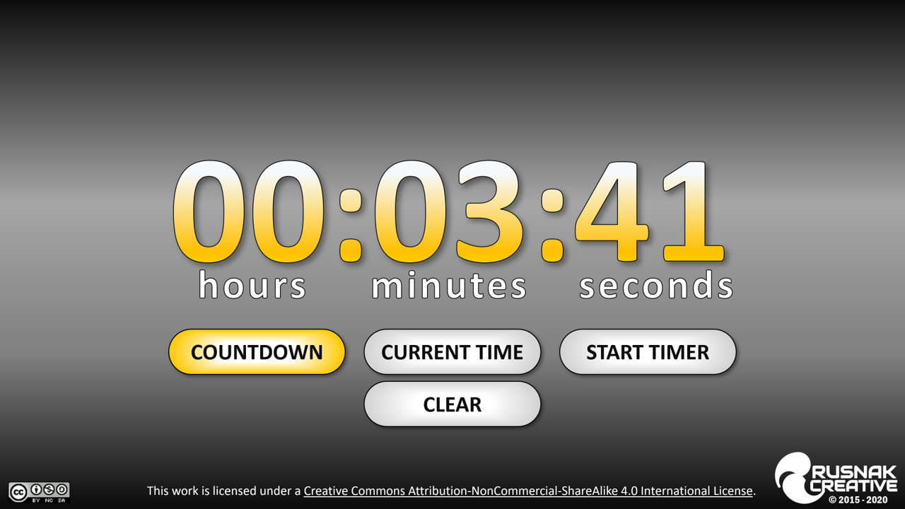 Timer | Rusnak Creative FREE PowerPoint Games