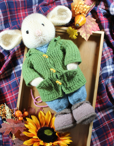 Maurice the Autumnal Mouse Amigurumi Toy Knitting Pattern PDF ...