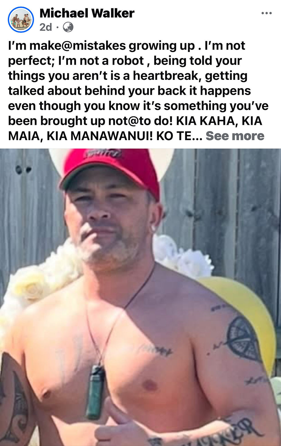 "Cuzzy Bro" - r u ok Michael Walker?