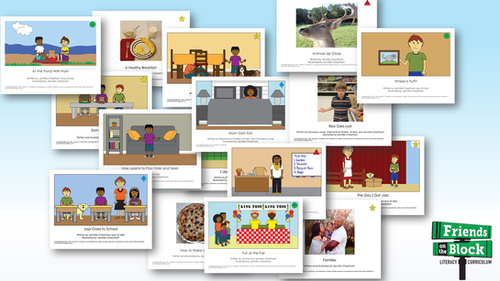 All Student Books (1 copy each of 60 titles) | Friends on the Block