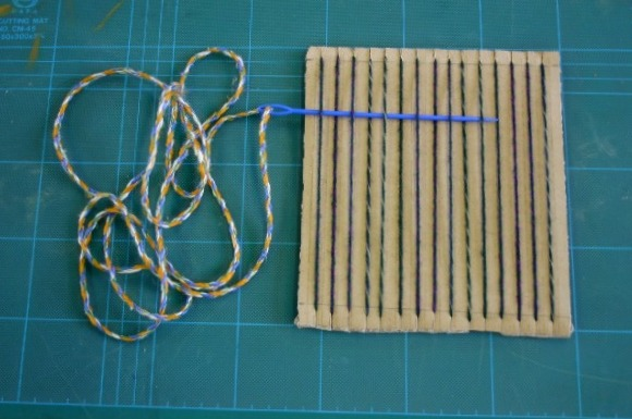 Making Cardboard Looms