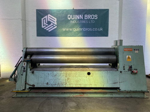 ROUNDO PS340 Powered Pyramid Bending Slip Rolls | Quinn Bros