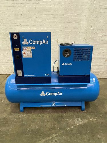 Compair L04 Receiver Mounted Rotary Screw Compressor | Quinn Bros