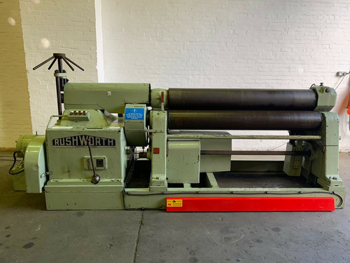 Rushworth Powered Pyramid Bending Slip Rolls | Quinn Bros