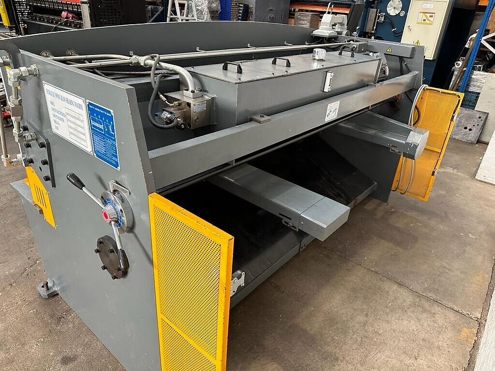 Used Sheet Metal Guillotines | Second Hand Sheet Metal Guillotines