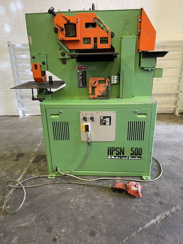 Mubea HPSN 500 Hydraulic Universal Iron Worker | Quinn Bros