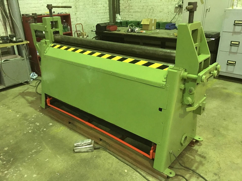 Edwards Dawson Powered Pyramid Bending Rolls | Quinn Bros