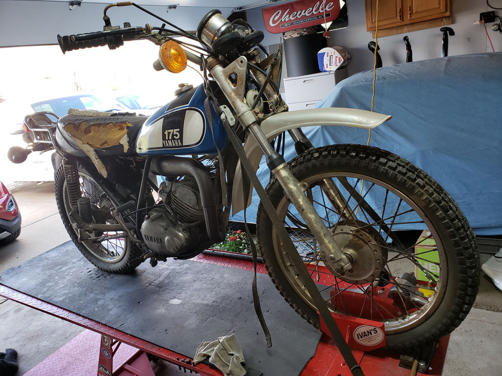 DT175B rough | Yamaha Enduro