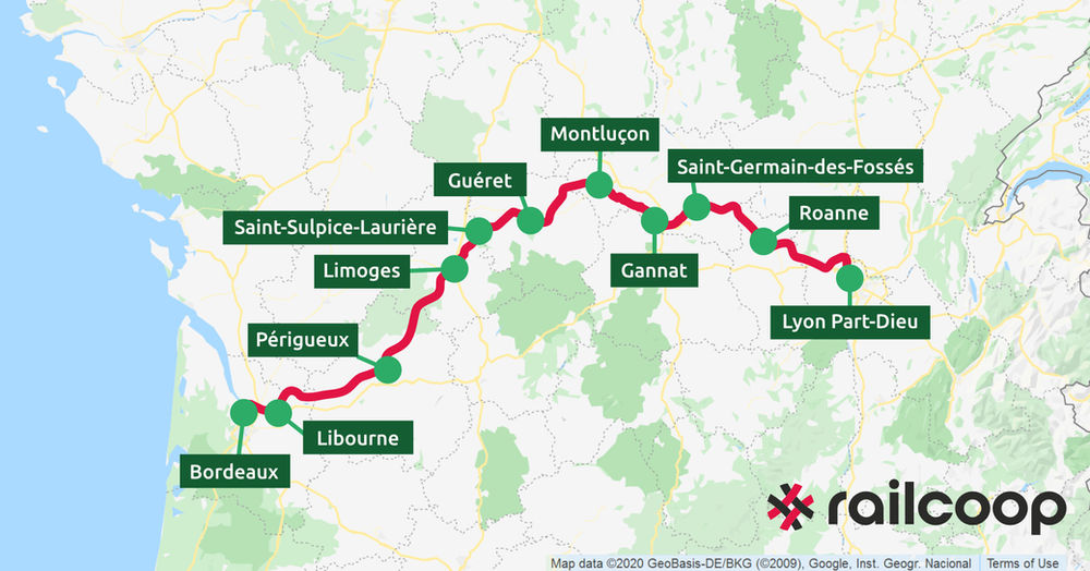 French rail cooperative unveils plans to re-open Bordeaux-Lyon train line