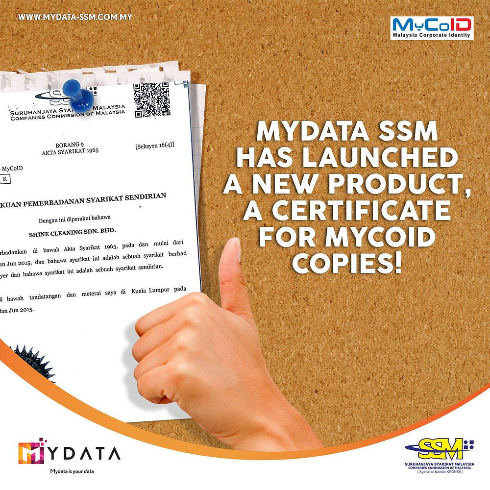 MYDATA has launched Certificates for MYCOID