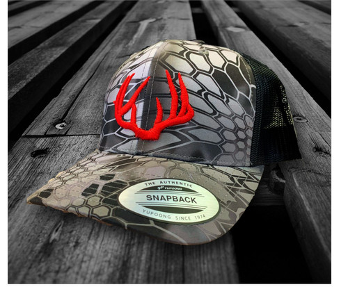 Graphite Kryptek Red 3D | Wompas Whitetails