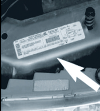 Missing your VECI under hood emission label?
