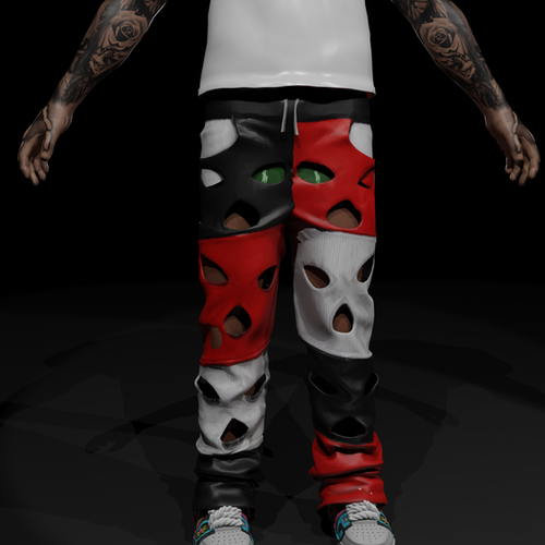 Ski Mask Pants | Whiteboyz Customz LLC