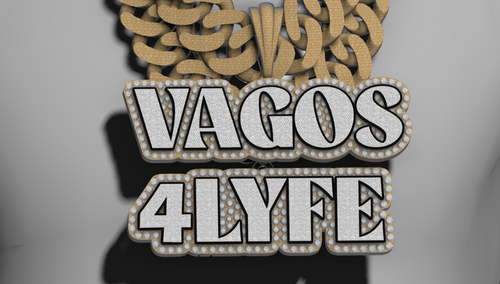 Vagos 4Lyfe Chain | Whiteboyz Customz LLC
