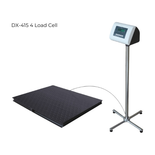 DX-415 4 load cell Platform Portable Scale | SSR SOLUTIONS