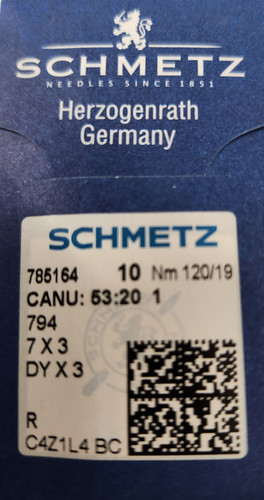 SCHMETZ 794, 7X3, DYX3, SY5213-120/19 | dreamsewingsupplies
