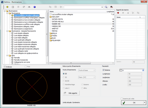 CP-Symbols Electrical Illuminazione | cadprofi-italia