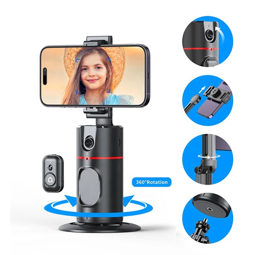 Facial Recognition Gimbal 360 Automatic Rotation Gesture Control | 4TTEES