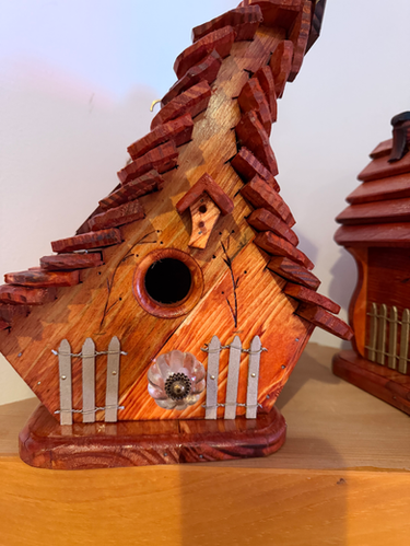 Signature hand-carved birdhouse | From My Heart to You