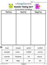 Monster Feelings| A Messy Classroom