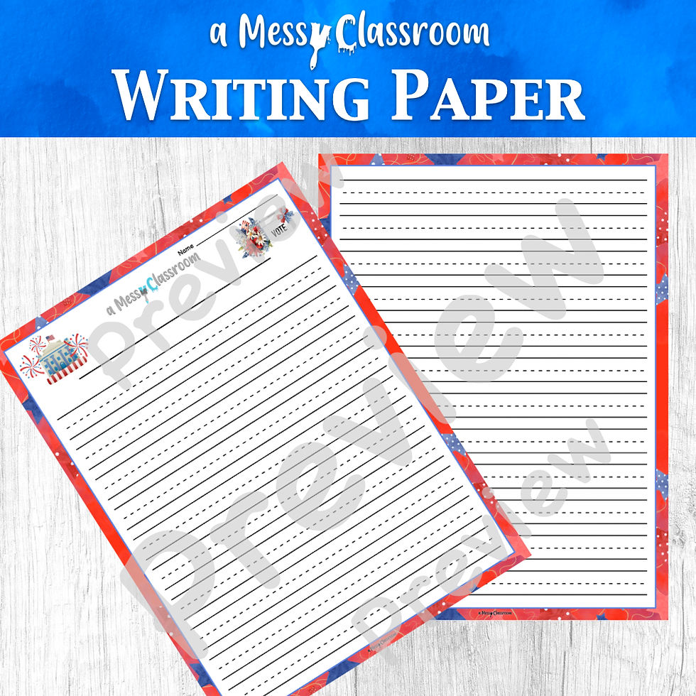 25 Engaging Writing Prompts for Elementary Students About U.S. Elections