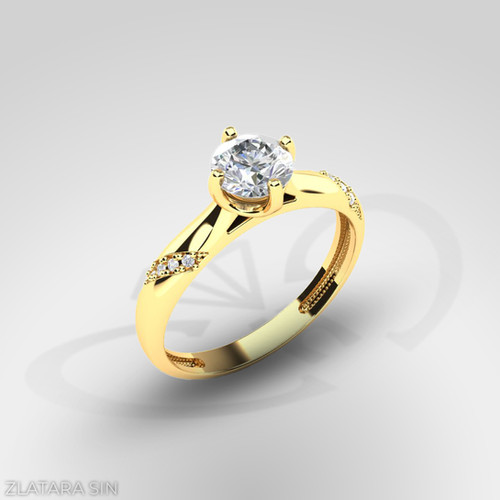 VERENICKI PRSTEN KEY | Zlatara SiN