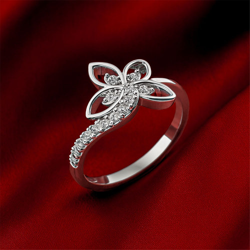 VERENICKI PRSTEN U OBLIKU CVETA | Zlatara SiN