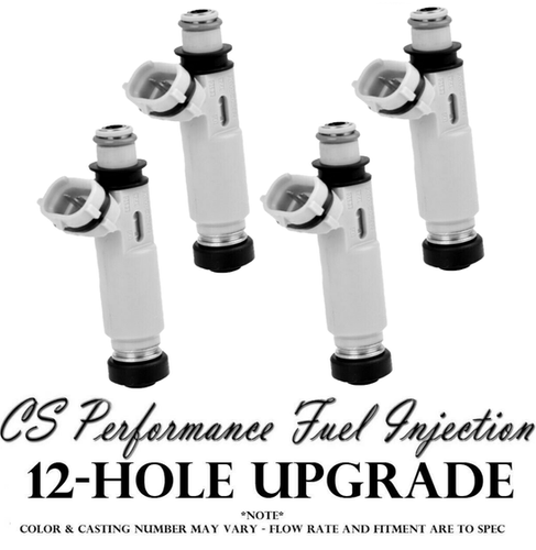 12-Hole Denso Upgrade Injectors 1.8L I4 94-97 Mazda Miata Replaces ...
