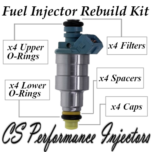 Bosch 0280150211 Fuel Injector Rebuild Kit for 84-85 BMW Renault 2.2L 1 ...