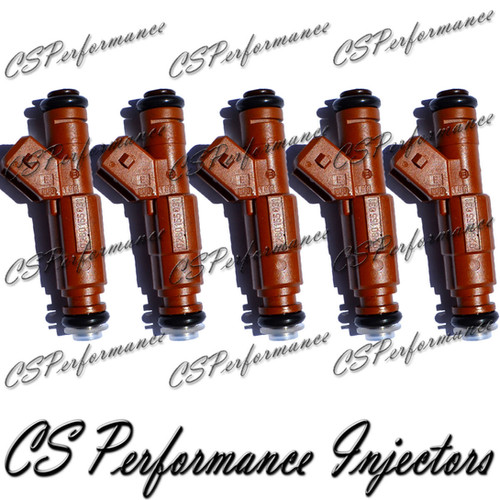 OEM Bosch Fuel Injectors Set (5) 0280155831 for 1998-2009 Volvo 2.4L 2 ...