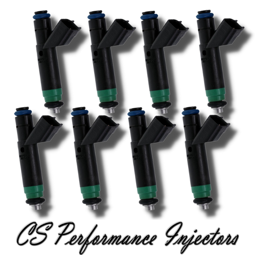 OEM Siemens Fuel Injectors 53032704AB Set (8) for 2004-2007 Dodge Jeep ...