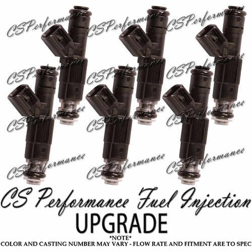 Bosch III UPGRADE Fuel Injectors (6) set for 2005-2006 Jeep Wrangler TJ ...