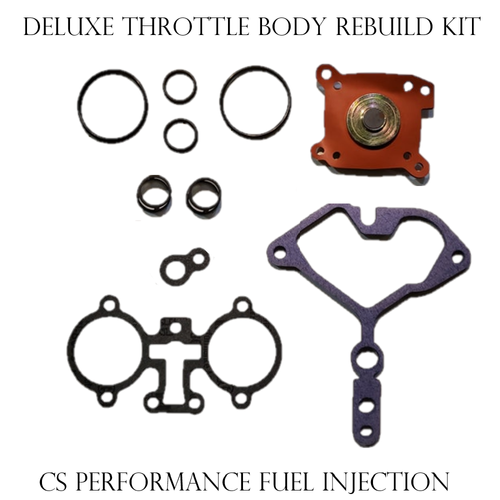 DELUXE GM Throttle Body TBI Fuel Injector Rebuild Kit O-rings Gaskets ...