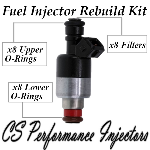 Fuel Injectors Rebuild Repair Kit fits 17120683 for 94-96 Chevy Caprice ...