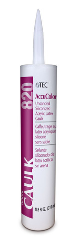 TEC AccuColor® Siliconized Unsanded Caulk | Girardeau Distributo
