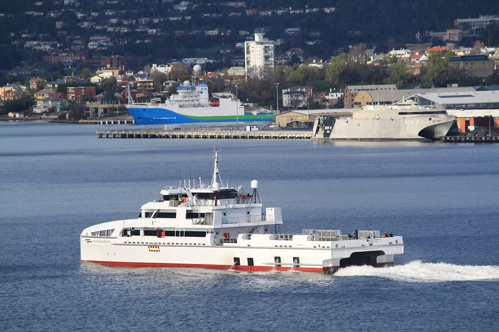 70 metre Fast Crew Boat delivered by Incat