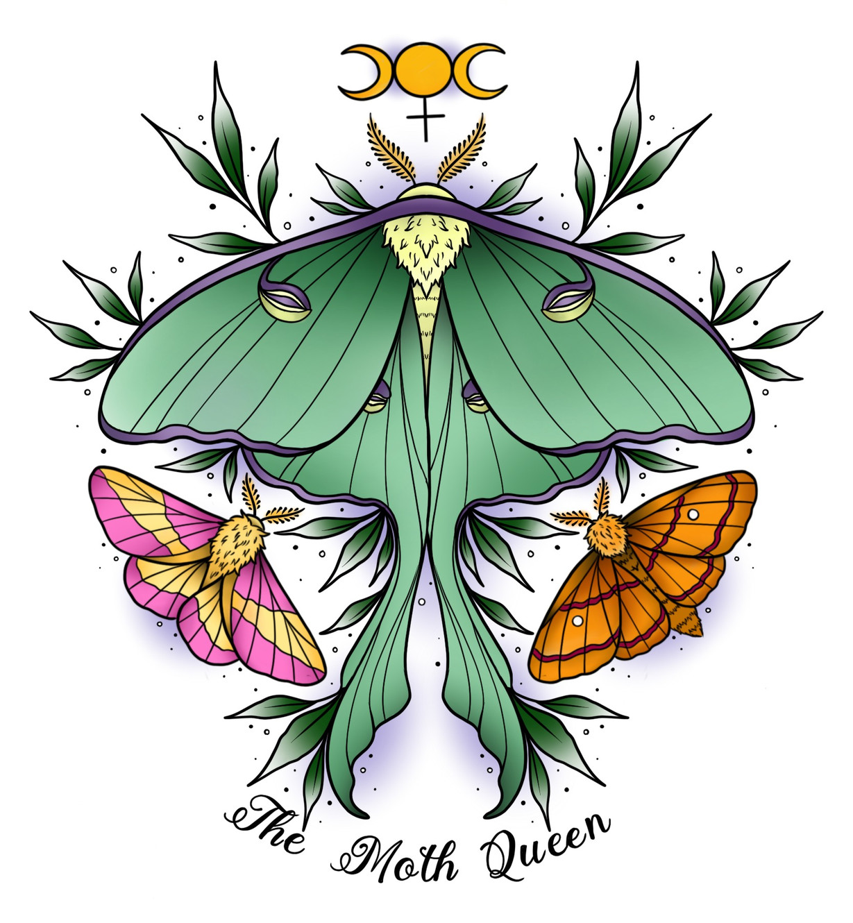 The Moth Queen Ritual Smoking Blends