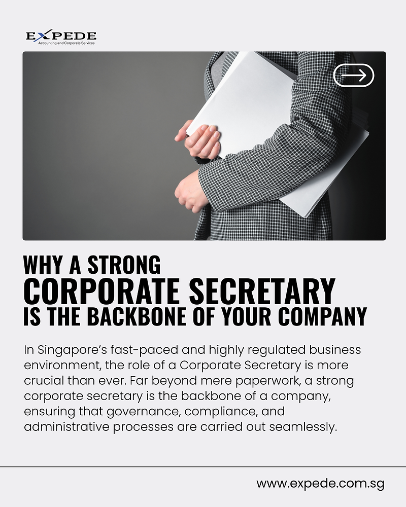 Why a Strong Corporate Secretary is the Backbone of Your Company