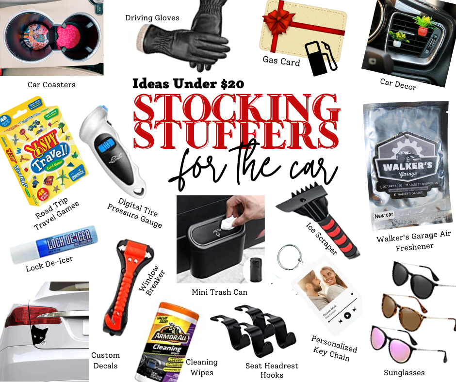 Stocking Stuffers for the Car - Under $20!