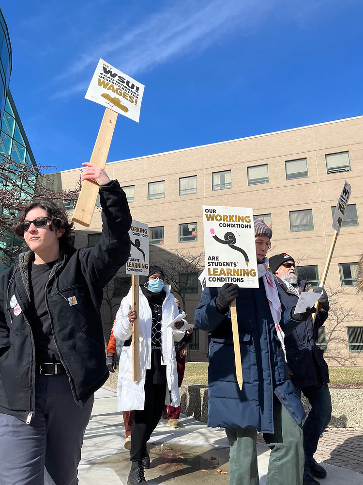 WSU graduate employee union begins contract negotiations with ...