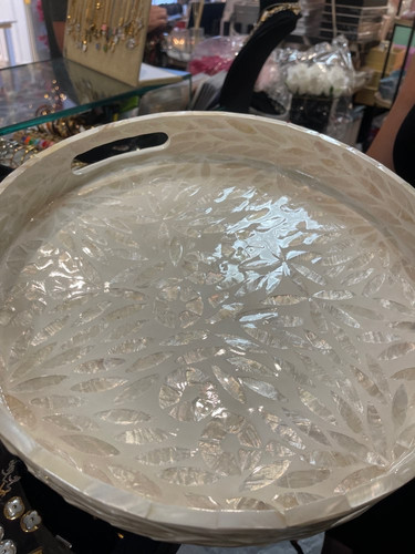 Shell inlay tray | digifuwill-giftware