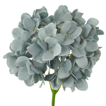 Duck egg blue hydrangea 67cm | digifuwill-giftware