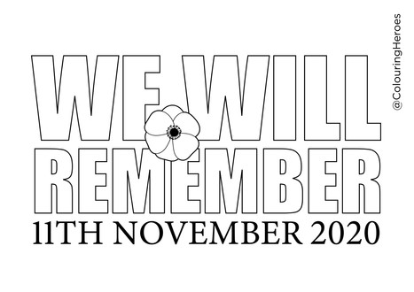 Remembrance | Colouring Heroes