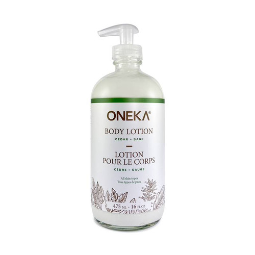 Oneka Cedar Sage Body Lotion | Saponetti