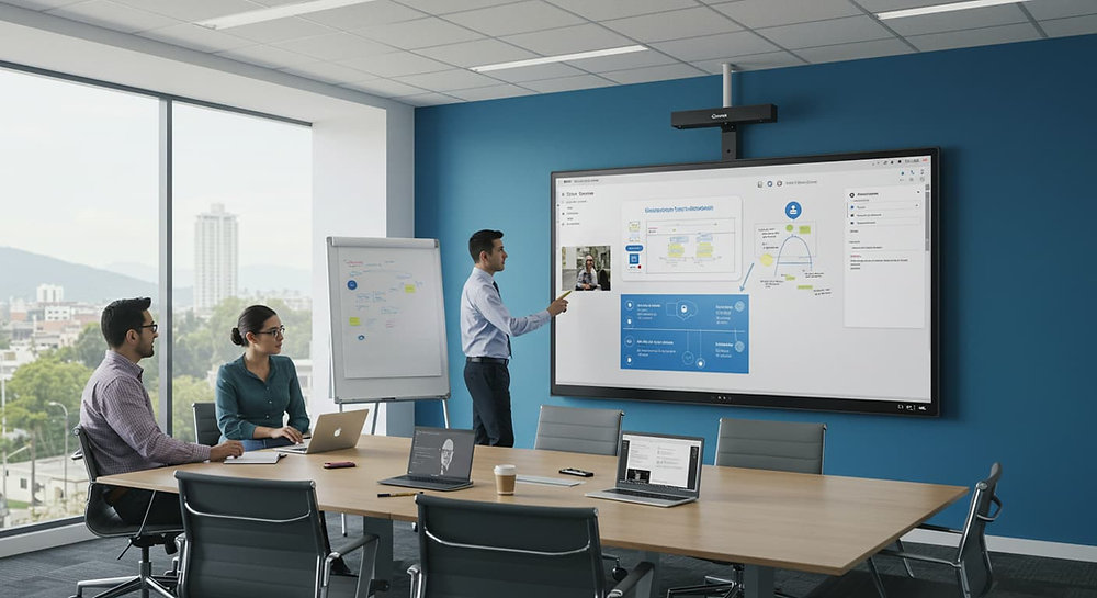 Pizarra digital en Guatemala como herramienta de reuniones ...